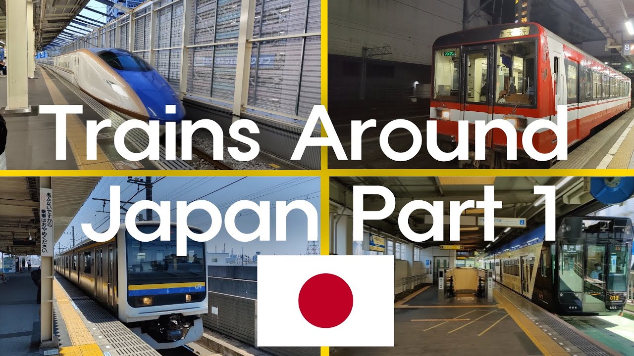 [4K] Trains Around Japan (日本) Part 1 - YouTube