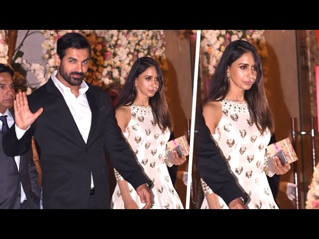 John Abraham With His Wife Priya Runchal Video Youtube