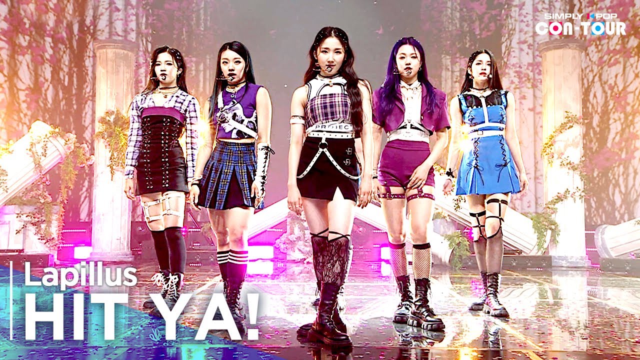 [Simply K-Pop CON-TOUR] Lapillus (라필루스) - HIT YA! (힛 야!) _ Ep.529 | [4K ...