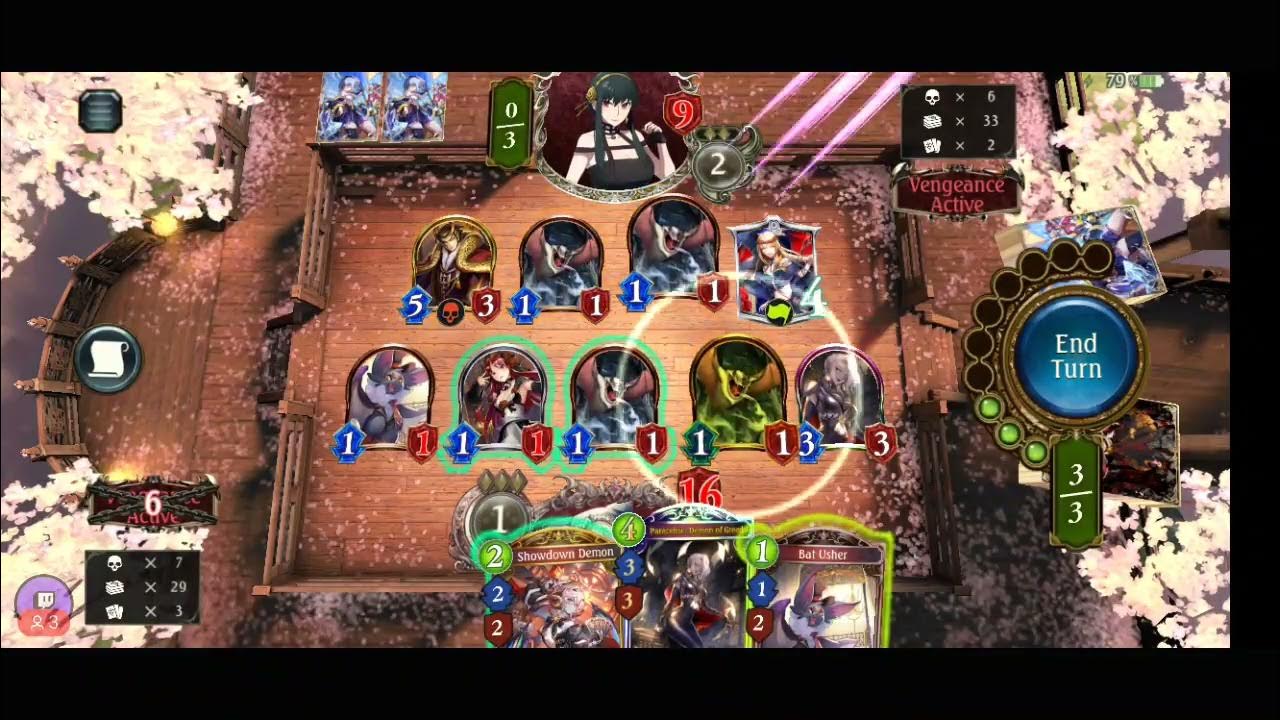 (GM0 5K Unlimited) Handless Blood vs Wrath Blood 3 [Shadowverse/Heroes of Rivenbrandt] - YouTube
