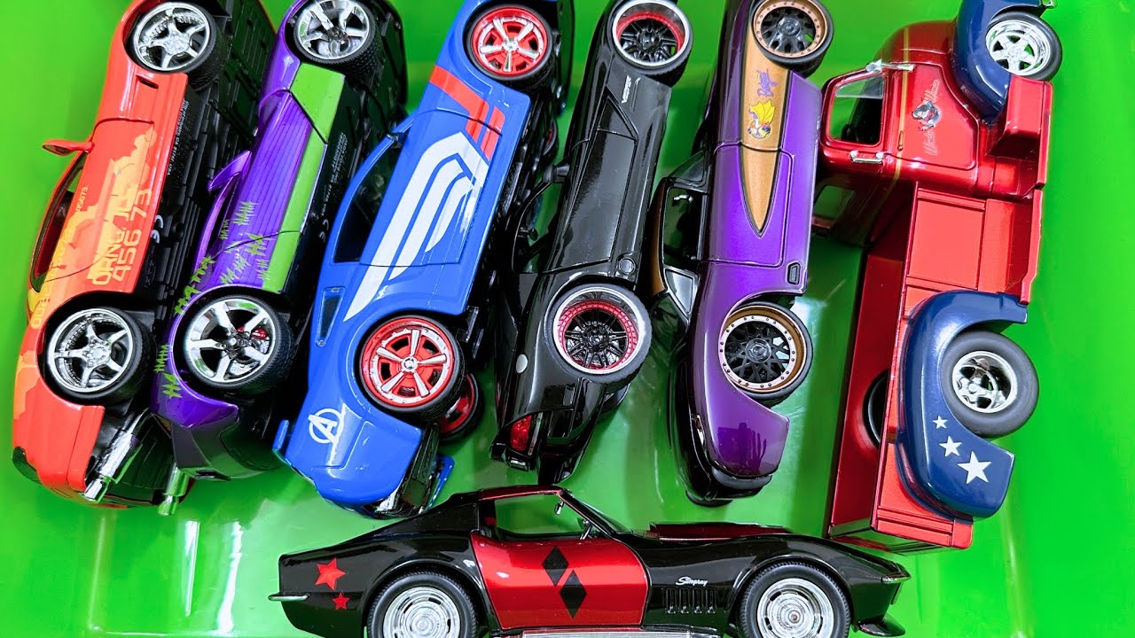 Bigger Diecast Model Cars From The Box - Model Cars - YouTube