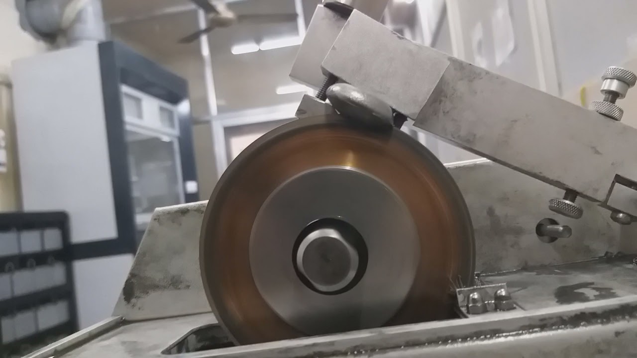 Slow Speed Precision Diamond Cutter - YouTube
