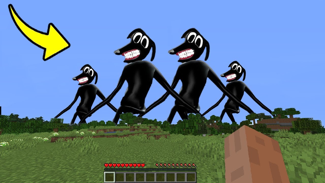 SPOTKAŁEM RODZINE CARTOON DOG w Minecraft! - YouTube