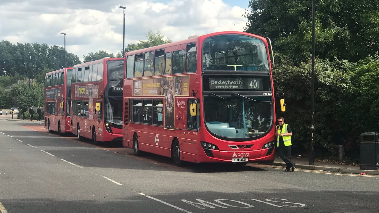 Full iBus Visual | Route 401 Thamesmead - Bexleyheath Town Centre ...