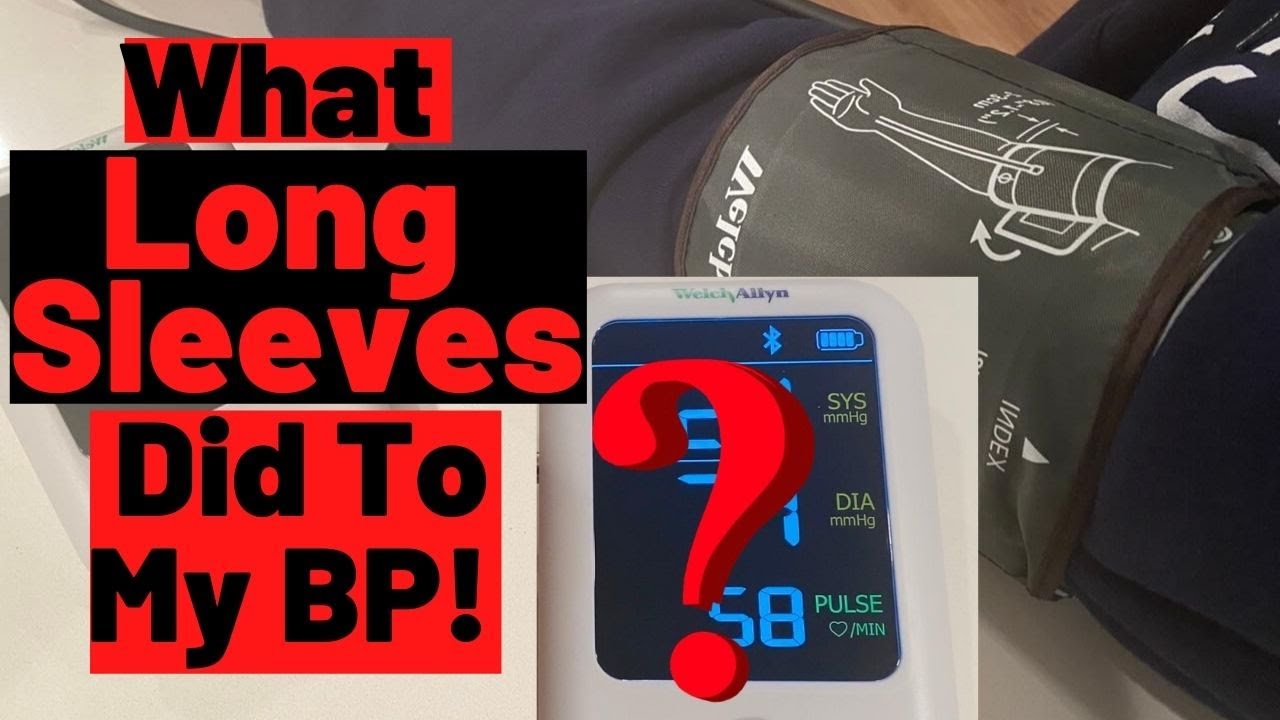 Can You Take Blood Pressure With Long Sleeves YouTube Can You Take Blood Pressure With Long Sleeves YouTube