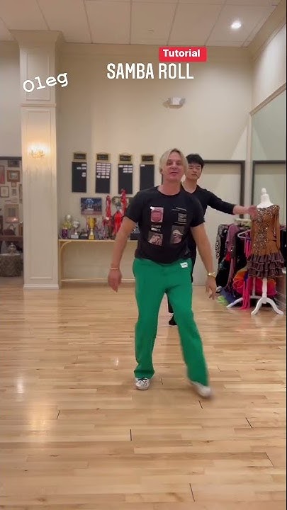 🇧🇷 Samba Roll basic step - learn more with 📲 “Dance With Oleg” APP & DanceWithOleg.com - YouTube