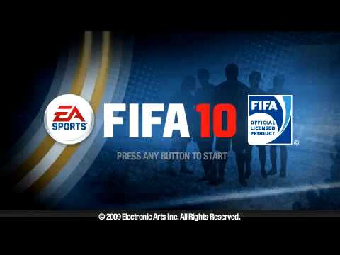 FIFA 10: PSP - Menu and Gameplay - YouTube