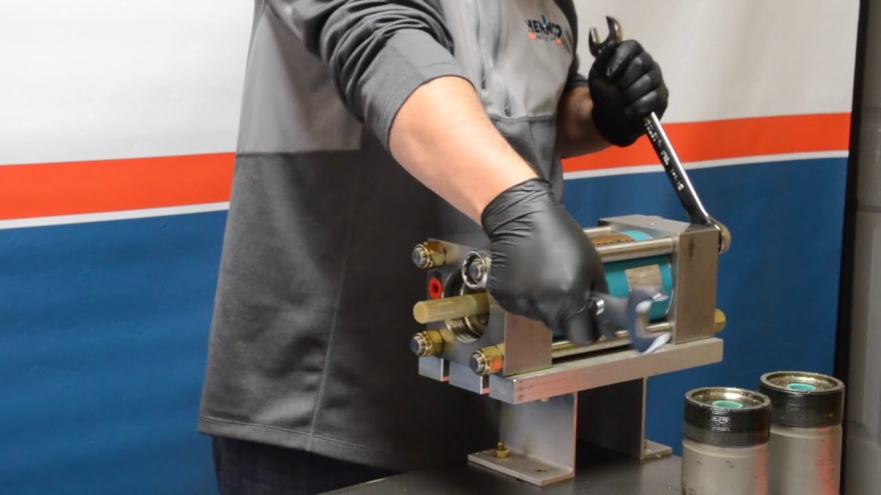 Flow Waterjet Intensifier Instructional Video - Disassembly - YouTube