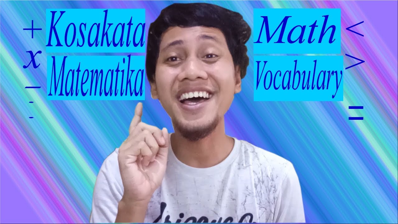 istilah matematika dalam bahasa inggris - YouTube