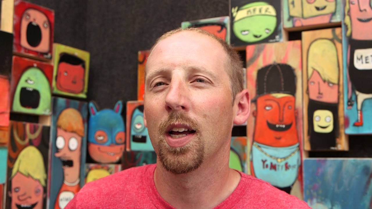 Meet the Artist: Chris Vance, Graffiti and Skateboard Inspired - YouTube