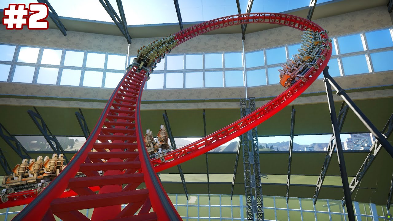 Let's Build the Ultimate INDOOR Theme Park - Planet Coaster - Part 2 ...