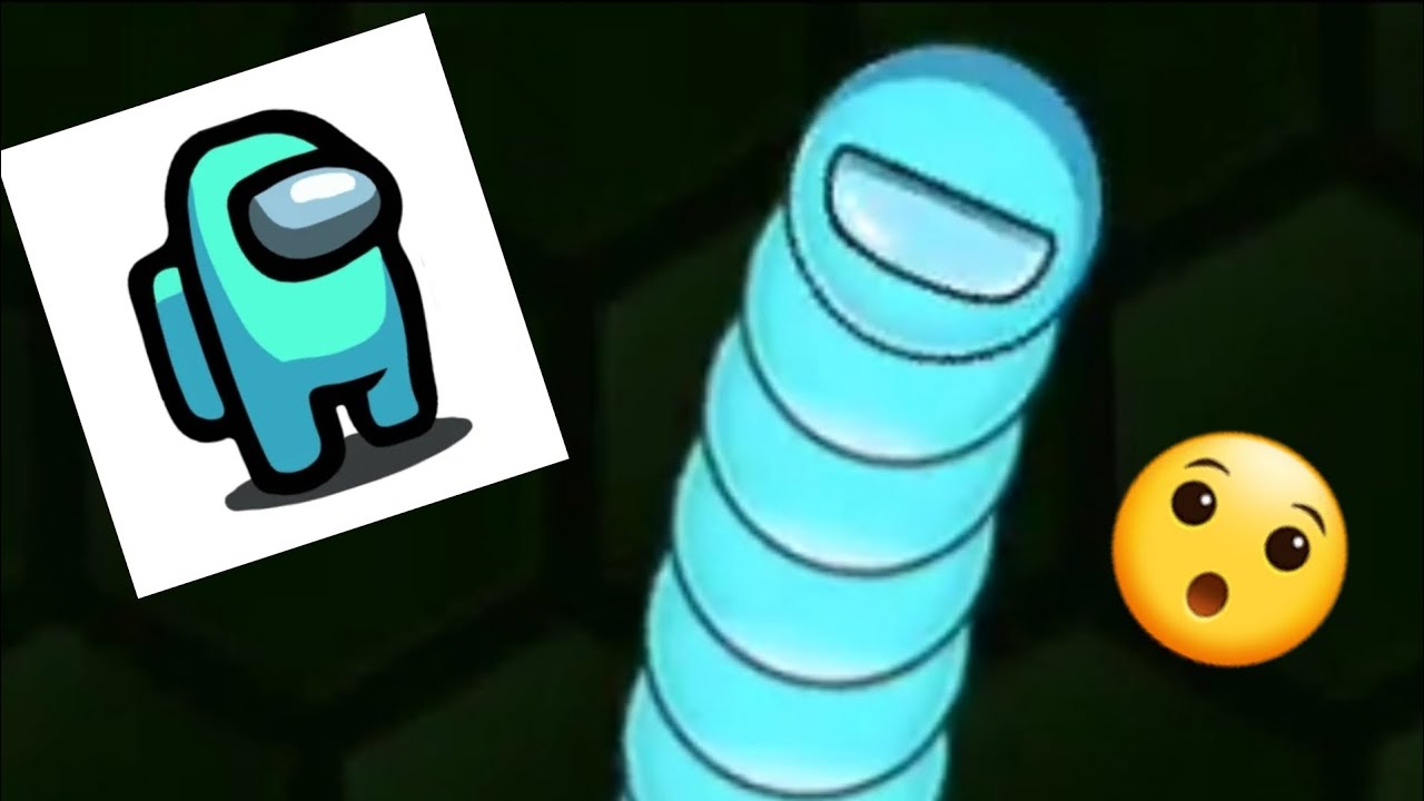 Insane, cyan Among us skin in Viper.io!!! - YouTube