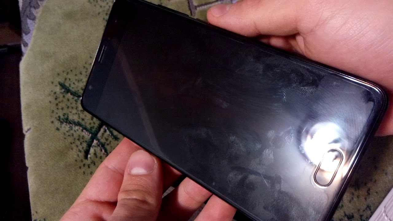 Oukitel k8000 AMOLED blue black display burned screen issue problem ...
