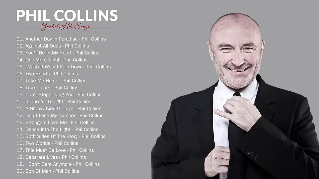 PHIL COLLINS GREATEST HITS 2020 - BEST SONGS OF PHIL COLLINS PLAYLIST ...