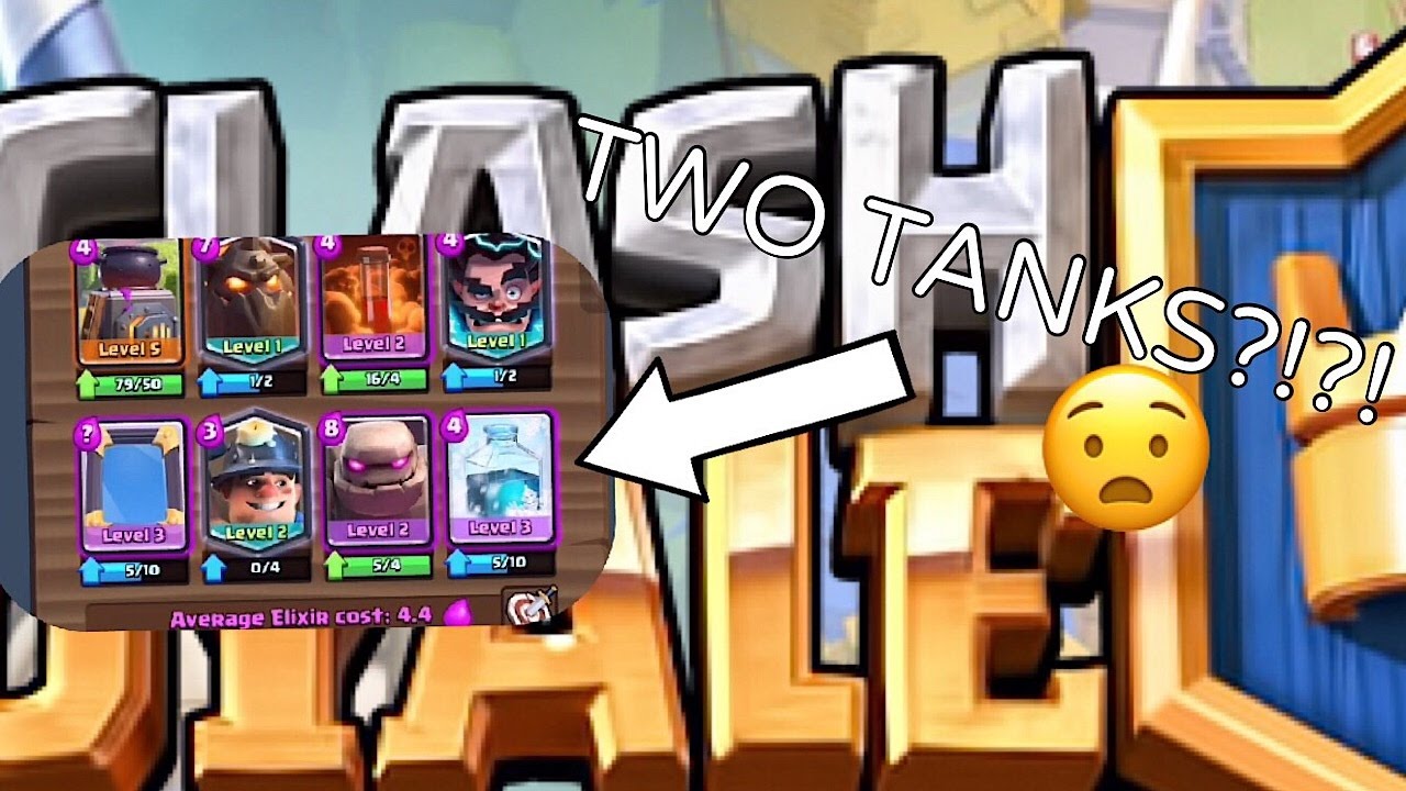 TWO TANKS IN MY DECK?!?!?! | Clash Royale | Epic Challenge - YouTube
