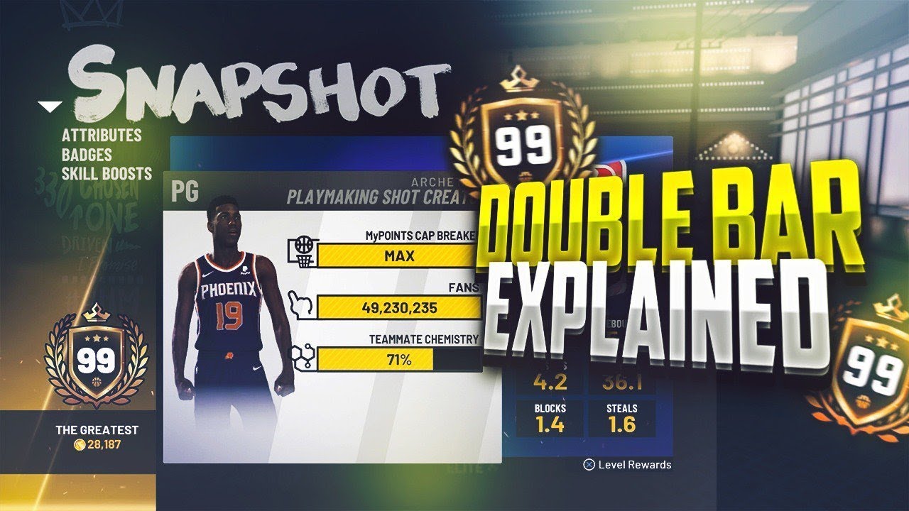 99 OVERALL EXPLAINS HIS DOUBLE BARS ON A PLAYMAKING SHOT CREATOR! NBA ...