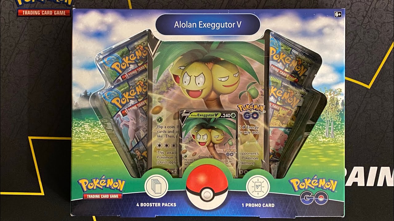 ALOLAN EXEGGUTOR V COLLECTION OPENING! *Seeing Double* - YouTube