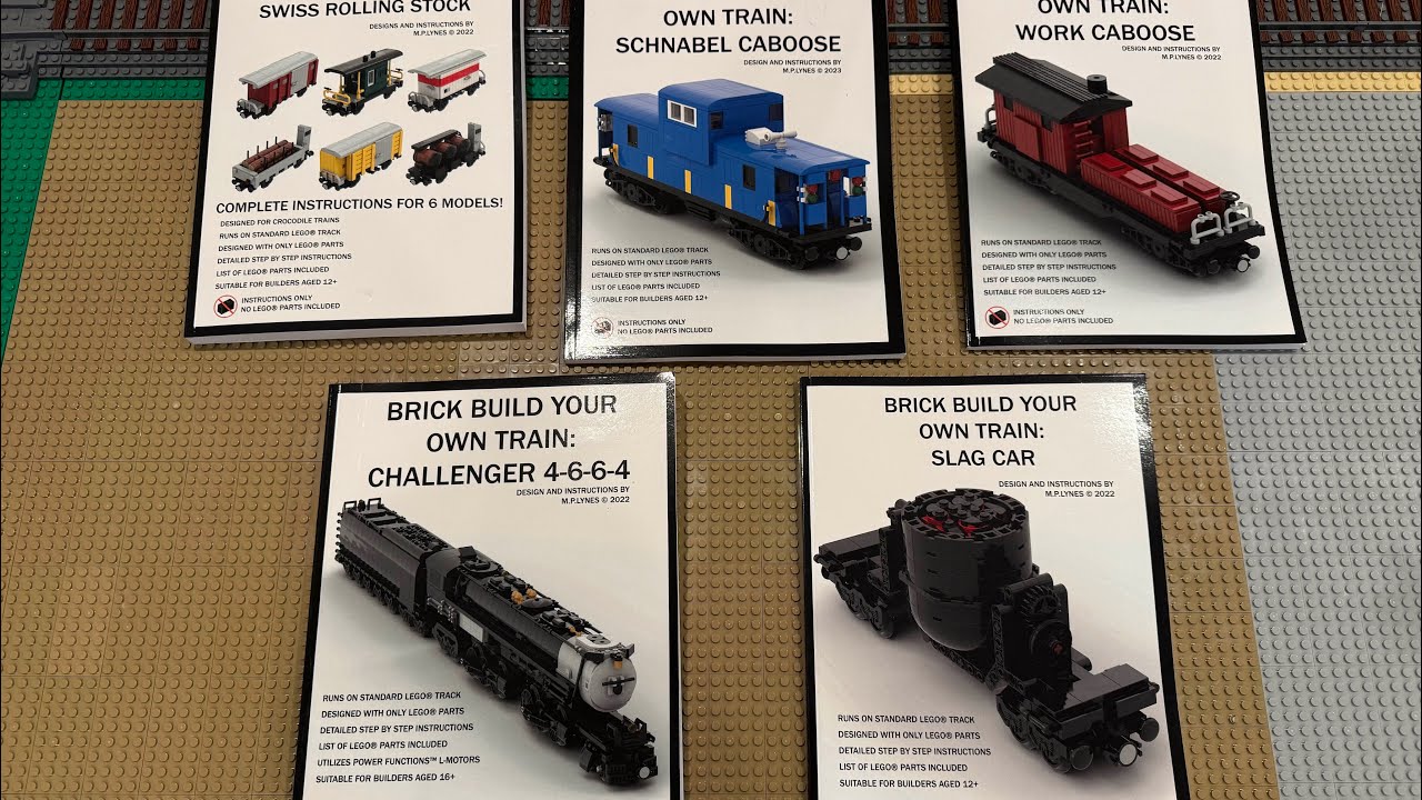 LEGO Trains - New Caboose, Swiss Rolling Stock, and Locomotive ...