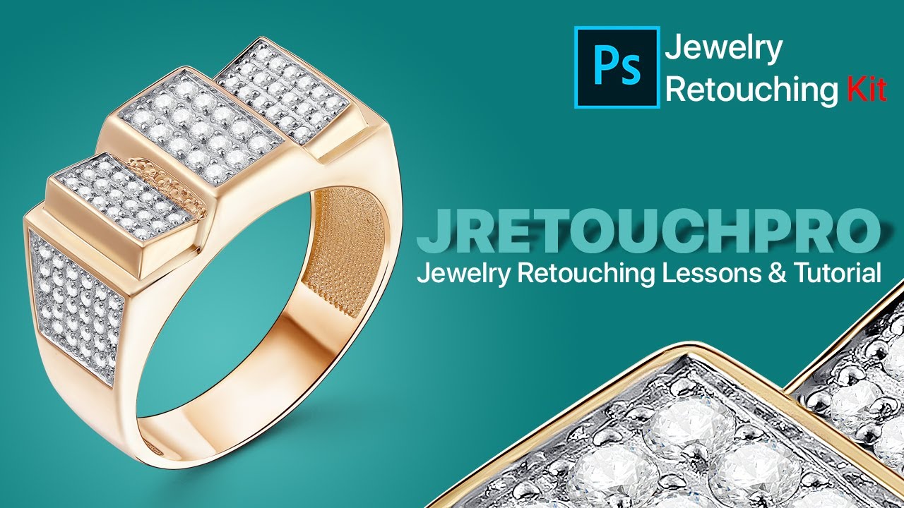 Jewelry Retouching a gold ring with cubic zirkonia №72 & Photos for ...