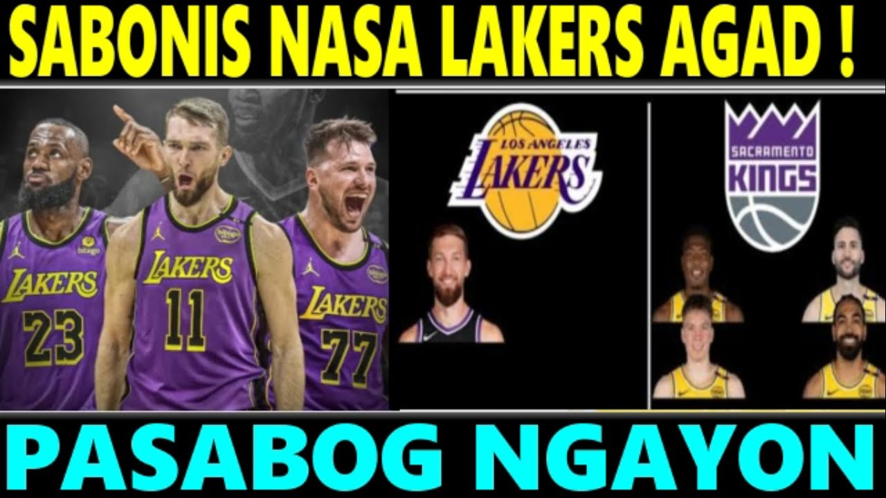 JUST IN: Domantas SABONIS sa LAKERS AGAD! PASABOG ITO sa NBA NGAYONG ...