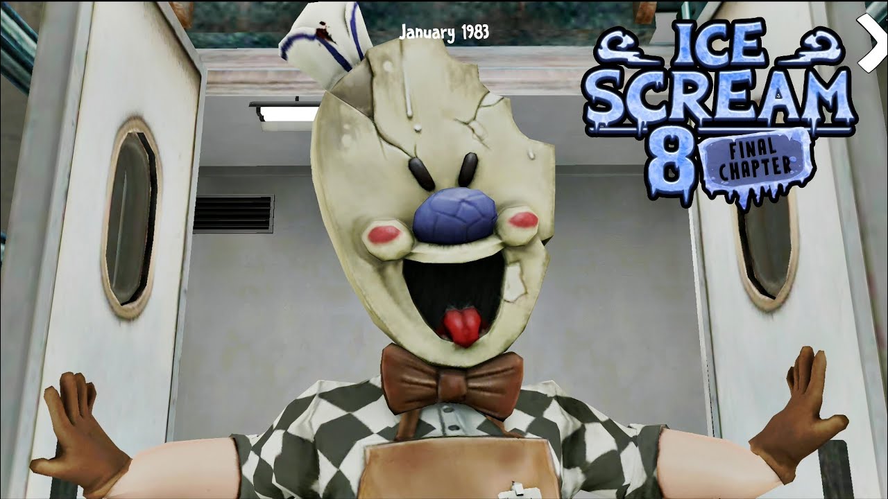 Ice Scream 8 Rod But Ice Scream 5 Full Gameplay - YouTube