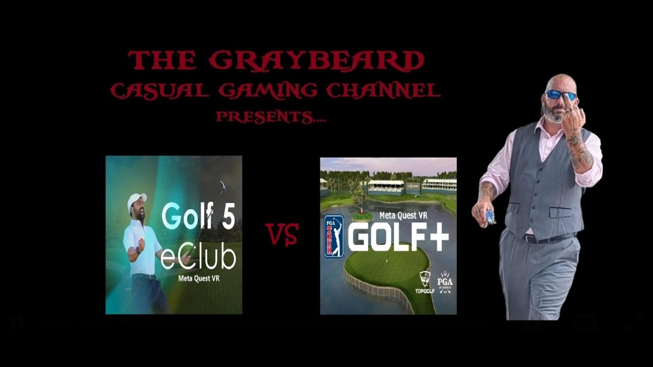 Meta Quest 3 : Golf 5 EClub vs Golf+ - YouTube