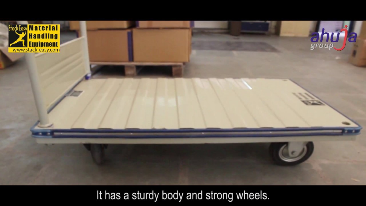 StackEasy Manual Trolley by Ahuja Group - YouTube