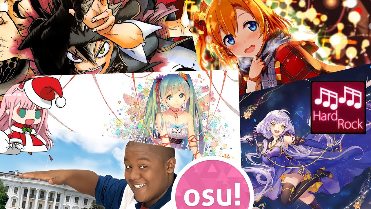 10 200 pp Scores in One Week Part 1 Easy HR pp FARM maps !osu - YouTube