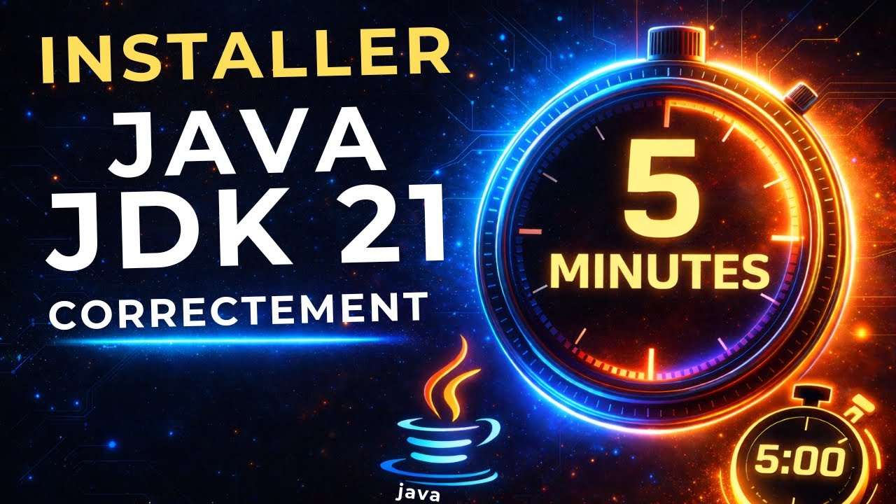 Java JDK 21 installation : ce que personne ne vous dit - YouTube