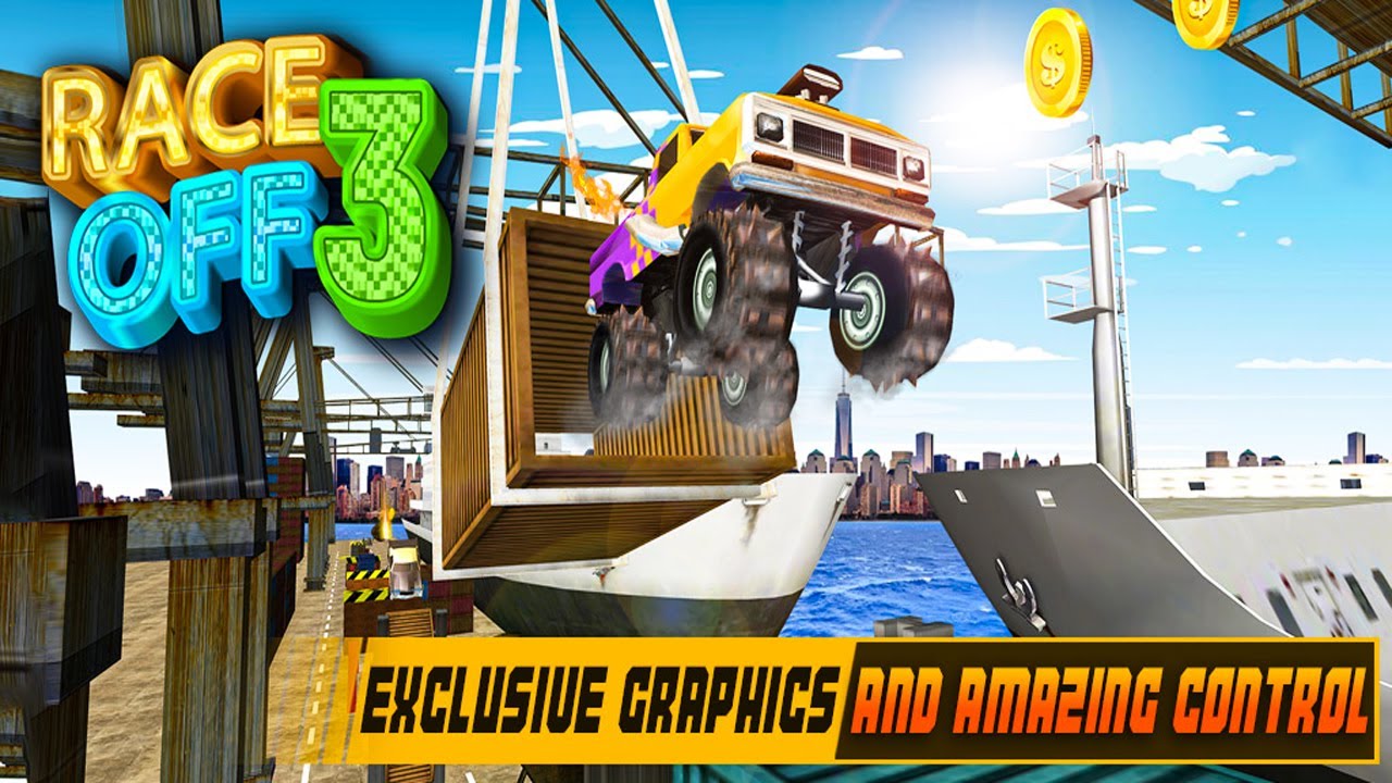 Race Off 3 - Android Gameplay - YouTube