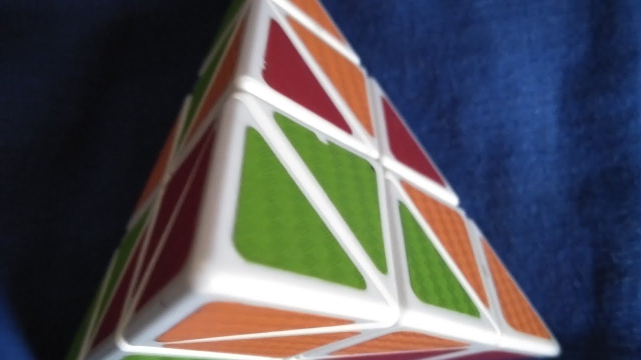 how to solve a pyramix - YouTube