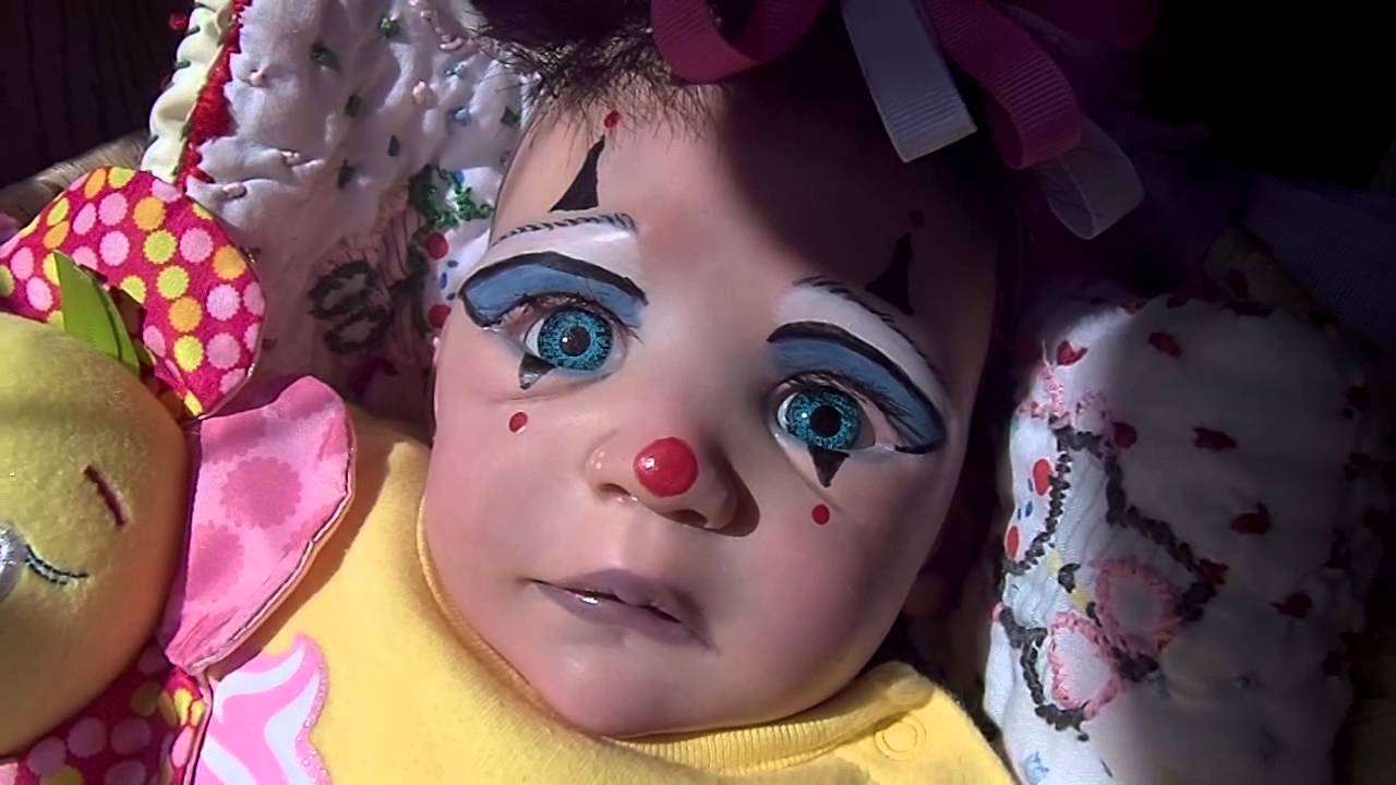 REBORN WITH CLOWN "FACE PAINTING" - NOW ON EBAY - YouTube