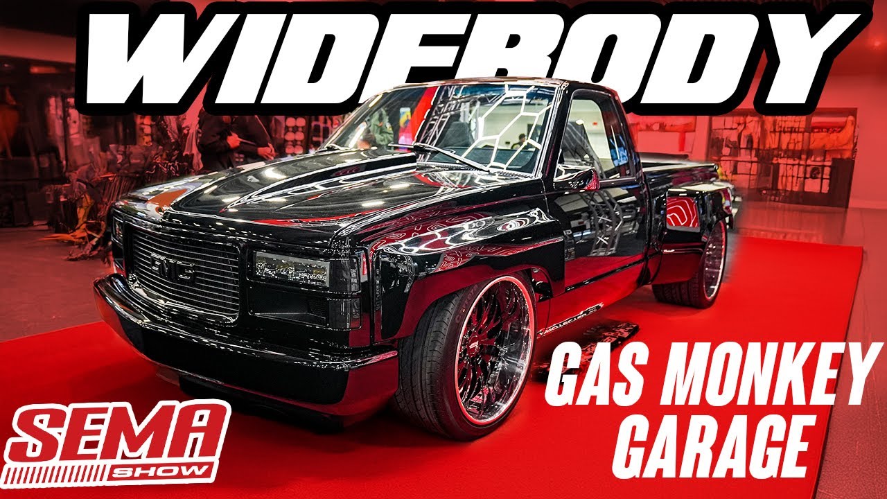 GAS MONKEY GARAGE TWIN TURBO WIDEBODY OBS Truck | See - Through Roof ...