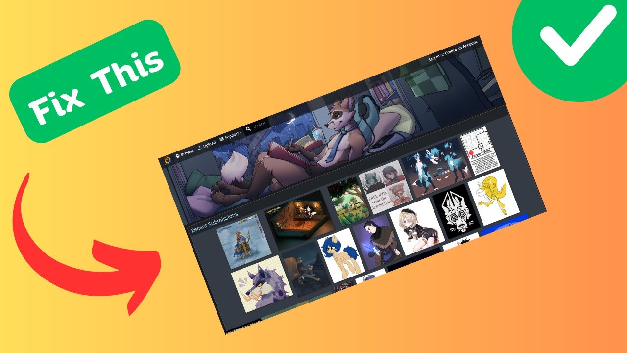 How to Fix Fur Affinity website is not working - YouTube