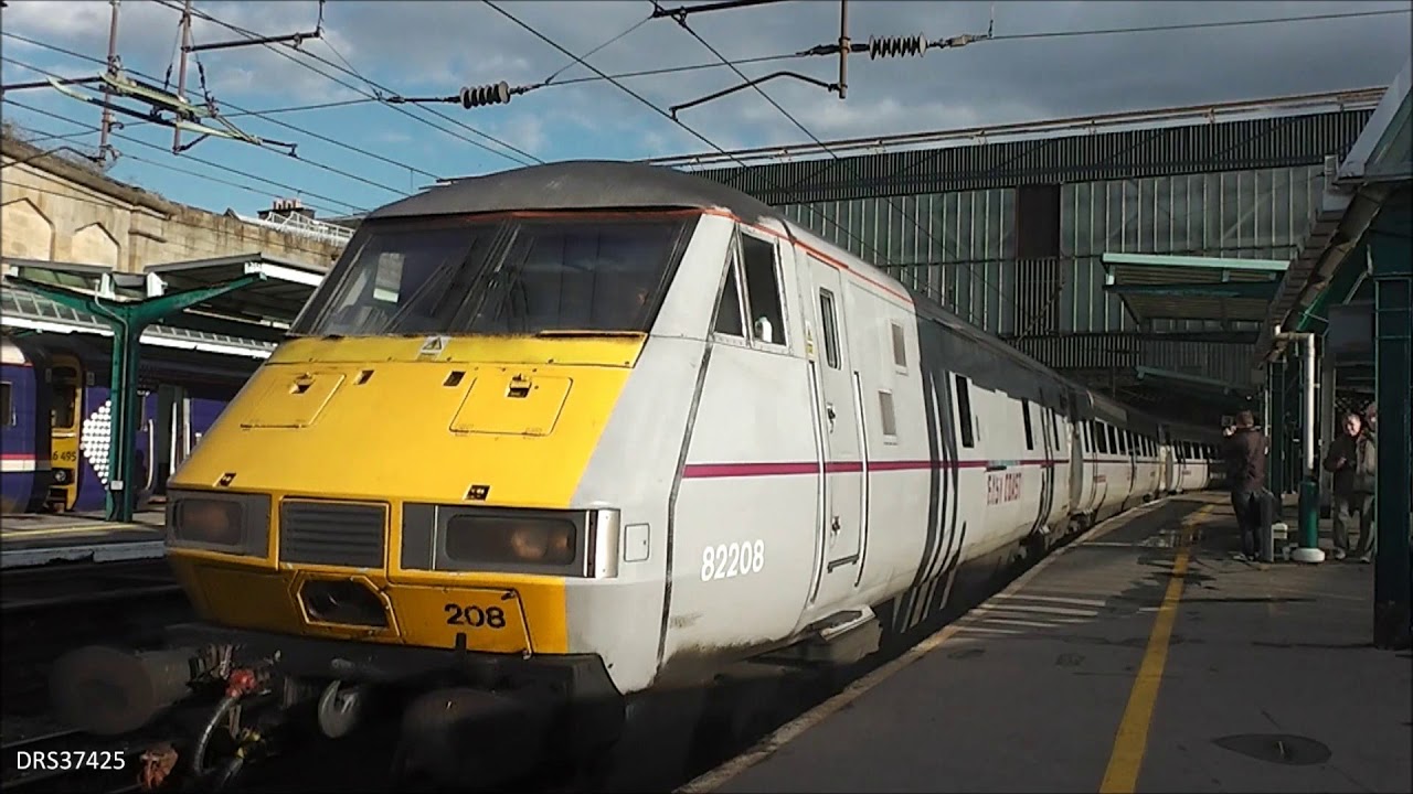 Class 91 Drag at Carlisle Railway Station: 11th October 2014 - YouTube