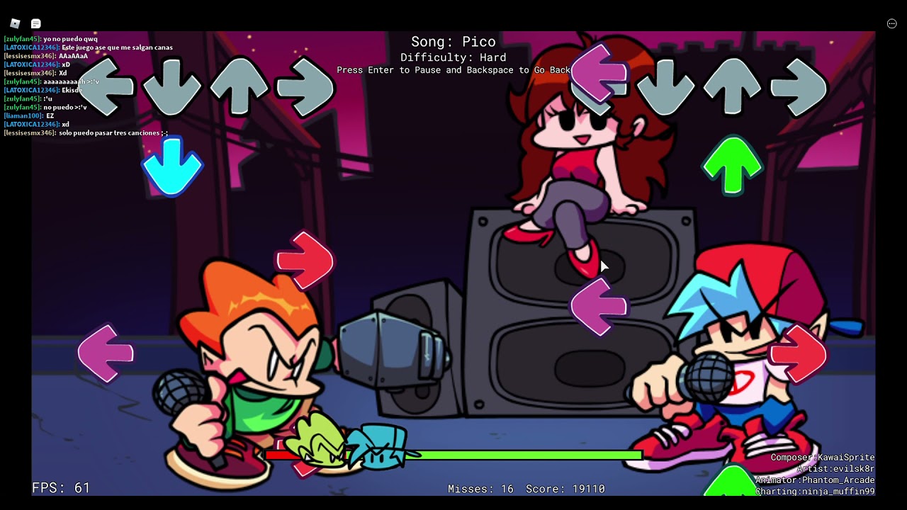 FNF but it's kid friendly ( Roblox) - YouTube