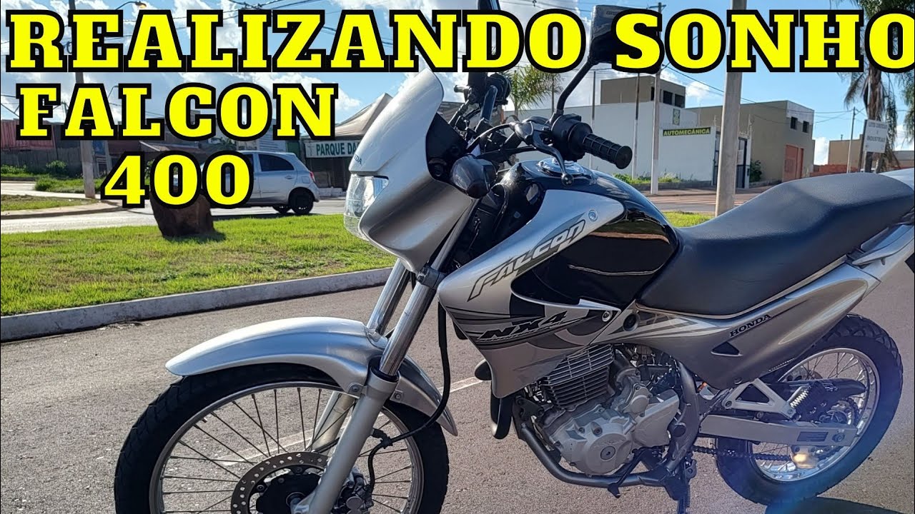 Realizei o sonho de ter uma Honda NX4 Falcon 400 da Honda - Detalhes ...