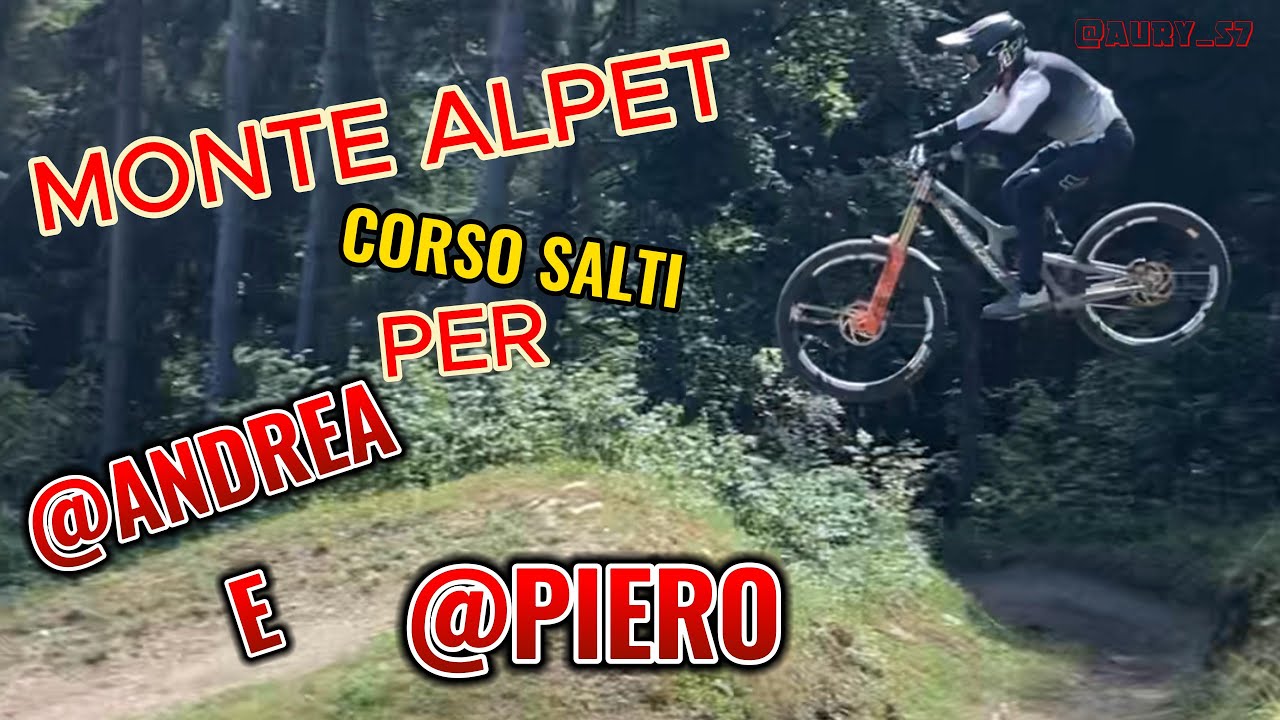 CORSO SALTI MONTE ALPET BIKE PARK - YouTube
