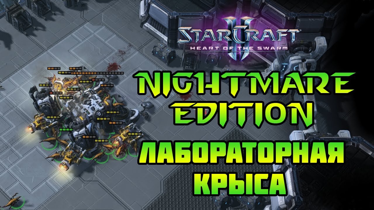 StarCraft 2: HotS nightmare | Лабораторная крыса - YouTube