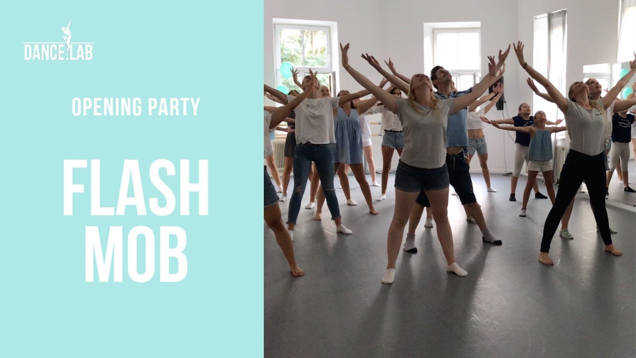 Flashmob • DANCE.LAB Opening Party - YouTube