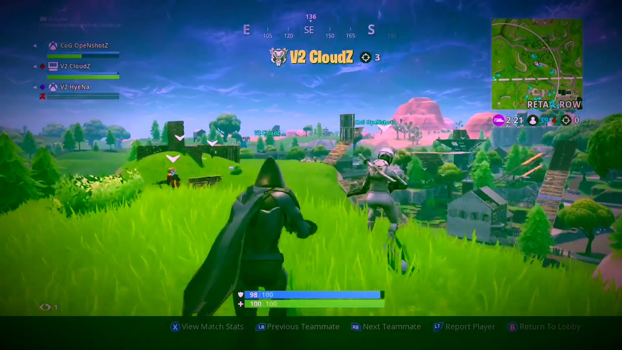 A V2 FORTNITE MINIMONTAGE - YouTube