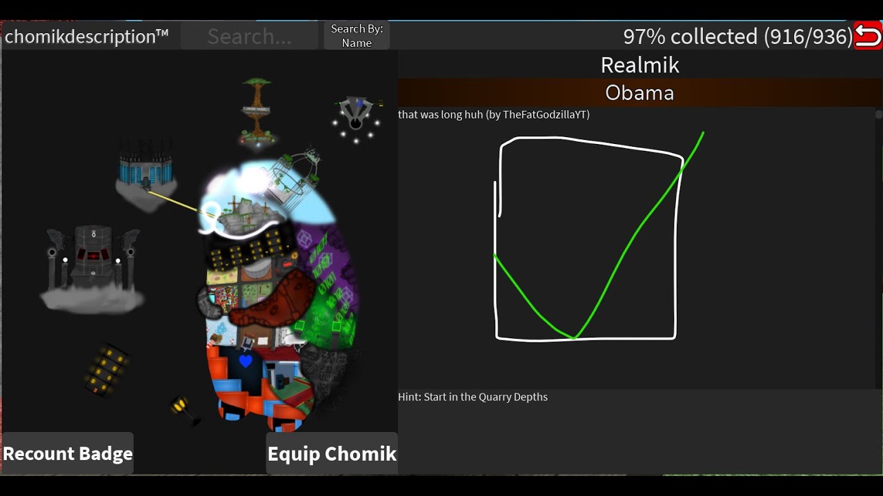 i finally obtained realmik (Find The Chomiks) - YouTube