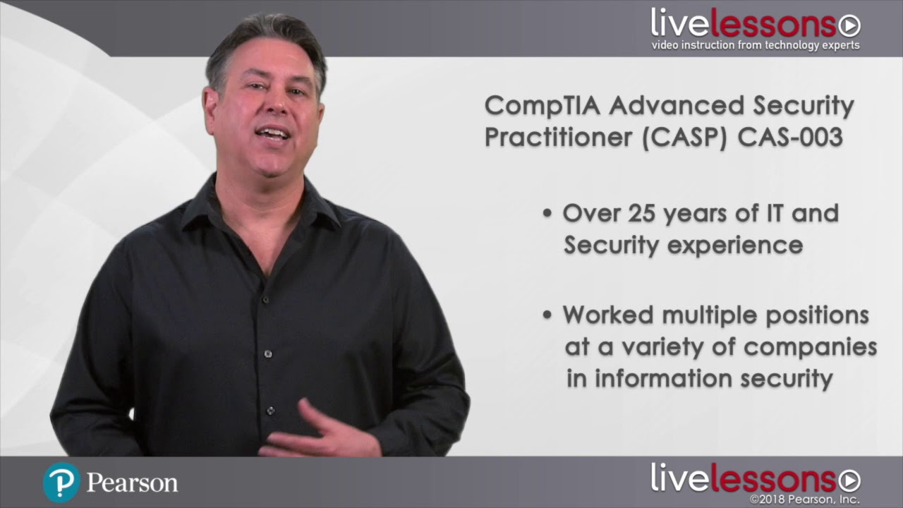 01# CompTIA Advanced Security Practitioner (CASP) - Introduction - YouTube