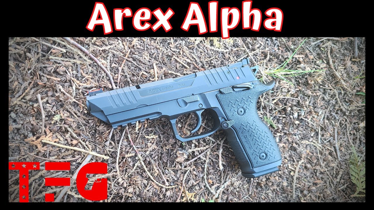 Arex Alpha 9mm "Full Size, Steel Frame"- TheFirearmGuy - YouTube