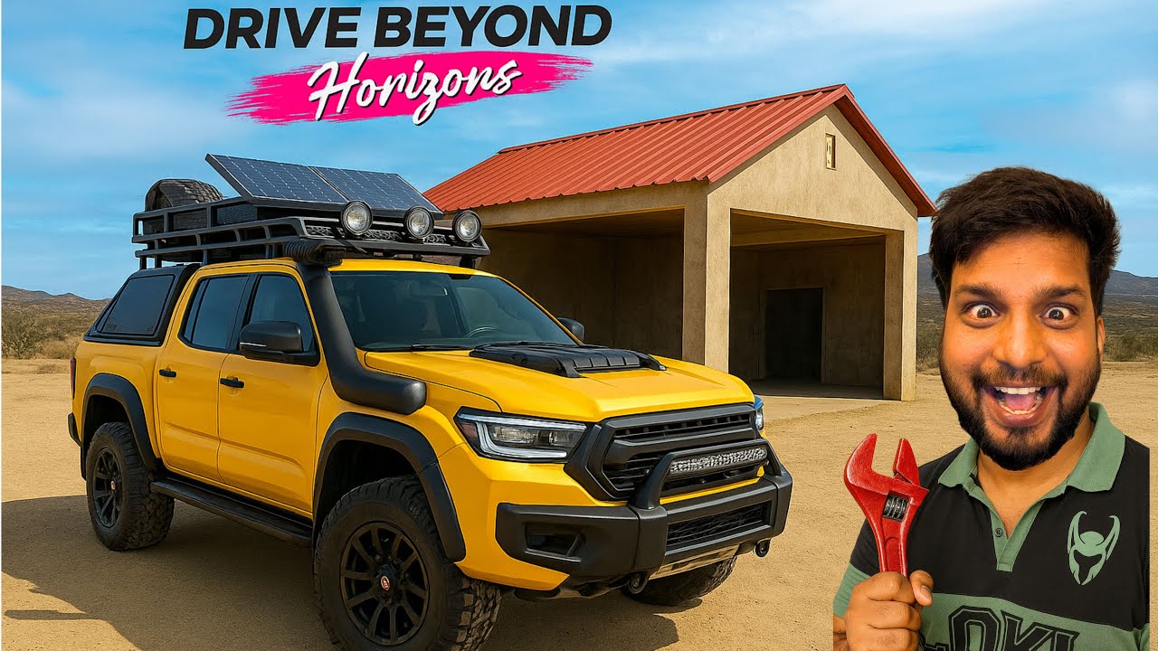 I Built My Own Car in the Desert! | Drive Beyond Horizon Ep 1 - YouTube