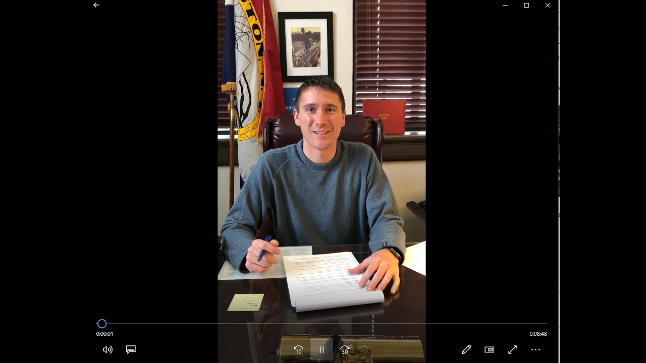 Update from Mayor Steve Noble on March 19, 2020 - YouTube