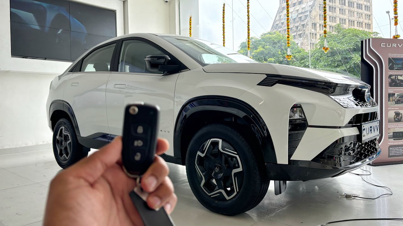 Tata Curvv Diesel Pure Plus Base Model Detailed Review: Interior ...