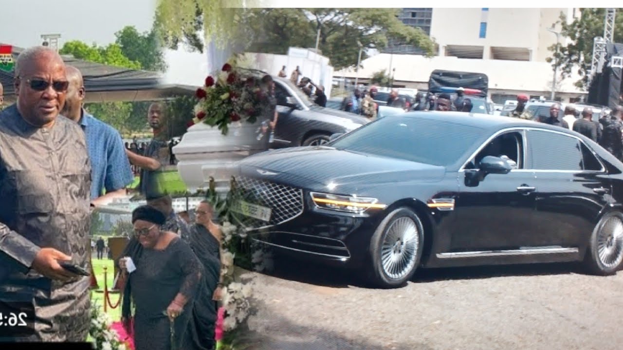 Unstoppable John Mahama Steal the Show @ ET Mensah funeral with Over 50 ...