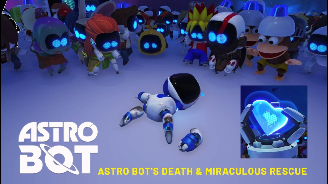 Astro Bot Death & Miraculous Rescue Final Ending #astrobot # ...