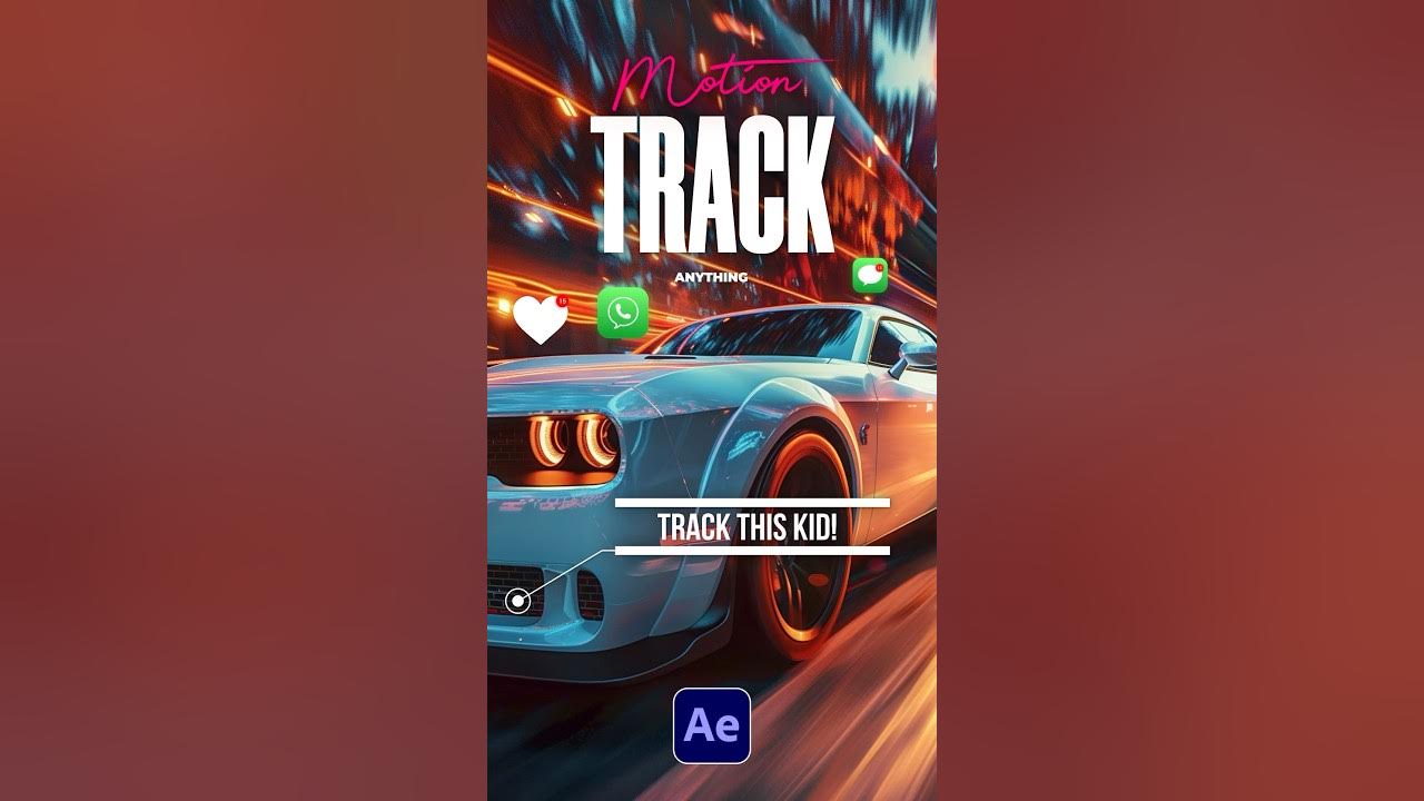 Attach Graphics in Moving Objects in After Effects - Motion Tracking - YouTube